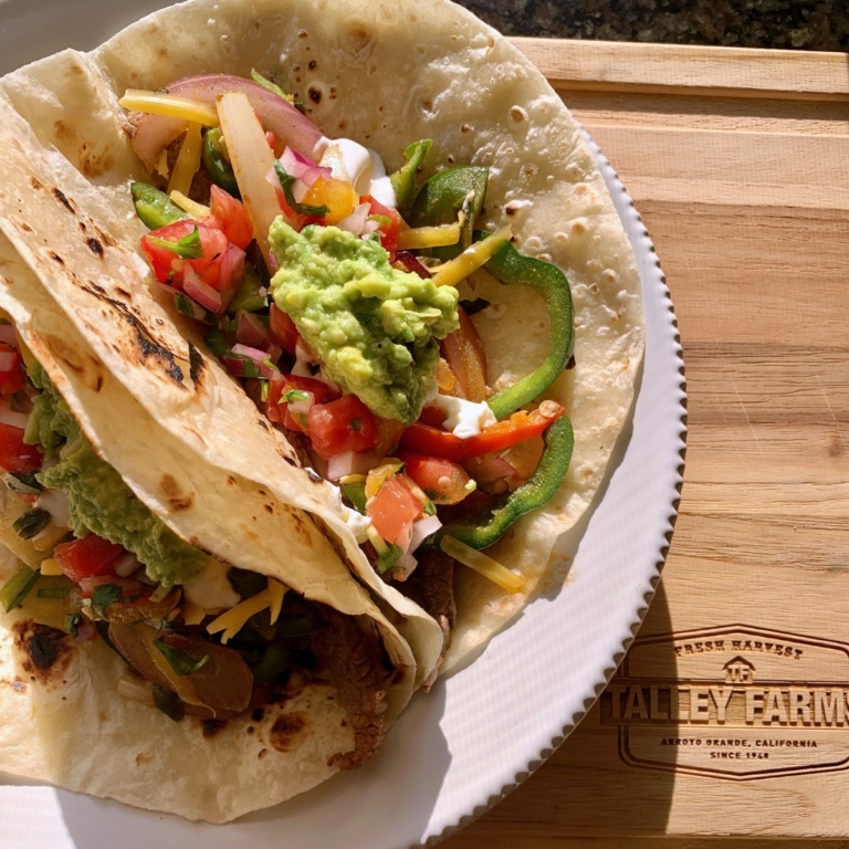 Steak and Pepper Fajitas - Talley Farms Box