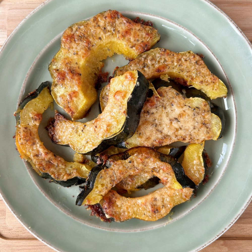 Parmesan-Crusted Acorn Squash Rings - Talley Farms Box